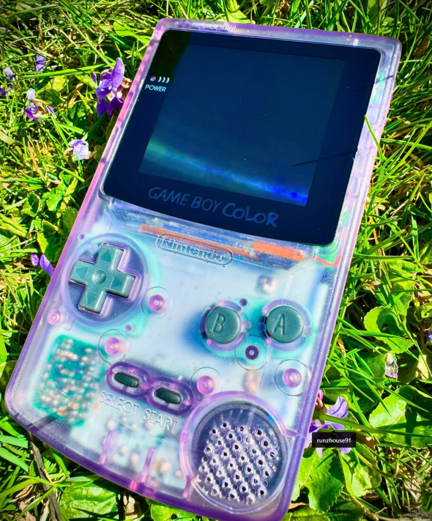 Game Boy Color with OLED Touch Screen Display and Rechargeable USB-C ...