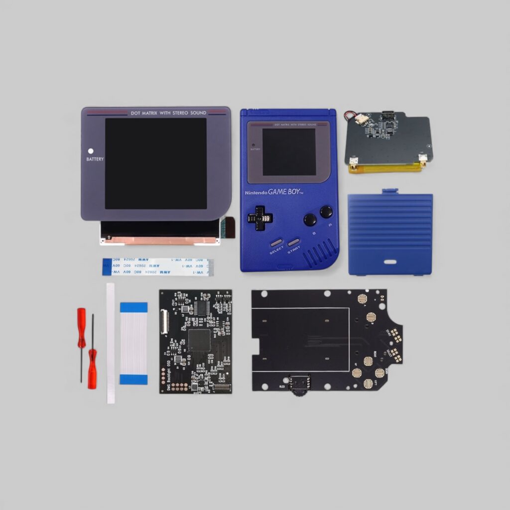 Modded Game Boy Original Console