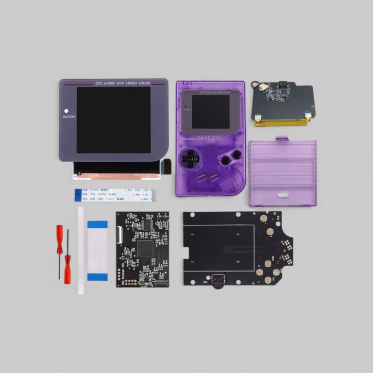 Modded Game Boy Original Console