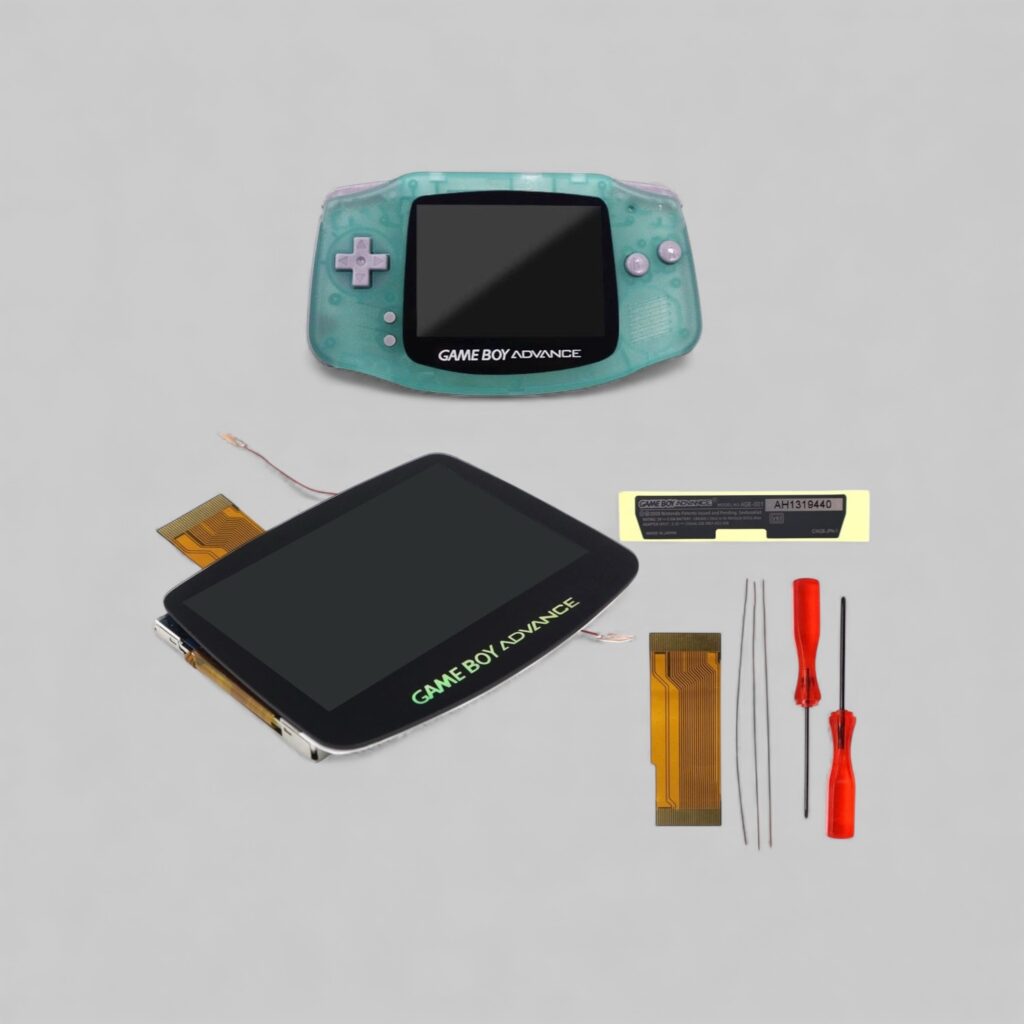 Hispeedido GBA V5 Laminated IPS LCD Backlight Mod Kit (Solder Free/Drop ...