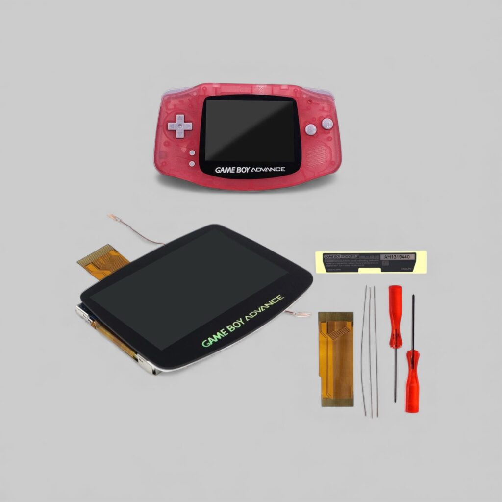 Modded Game Boy Advance Console