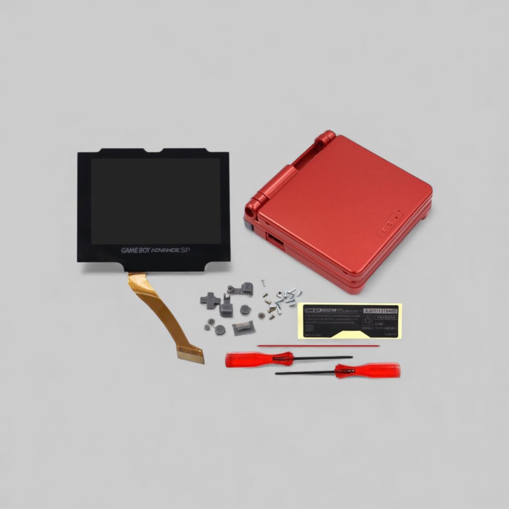 Modded Game Boy Advance SP Console