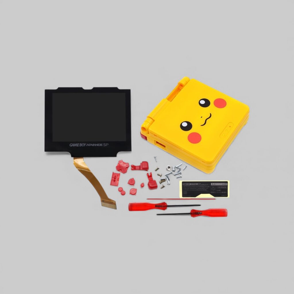 Modded Game Boy Advance SP Console