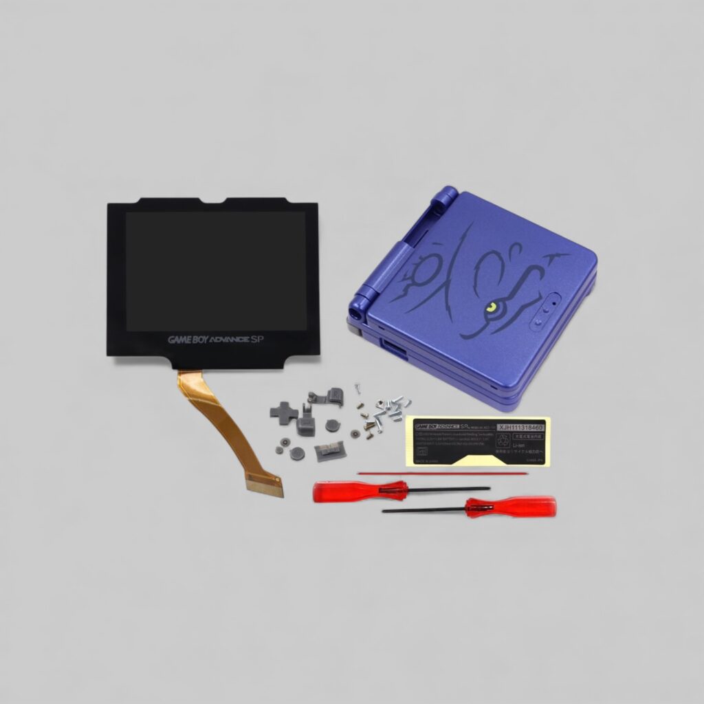 Modded Game Boy Advance SP Console