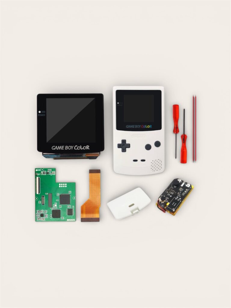 Hispeedido GBC AMOLED Touch Screen Backlight Mod Kit (Soldering/Drop in ...